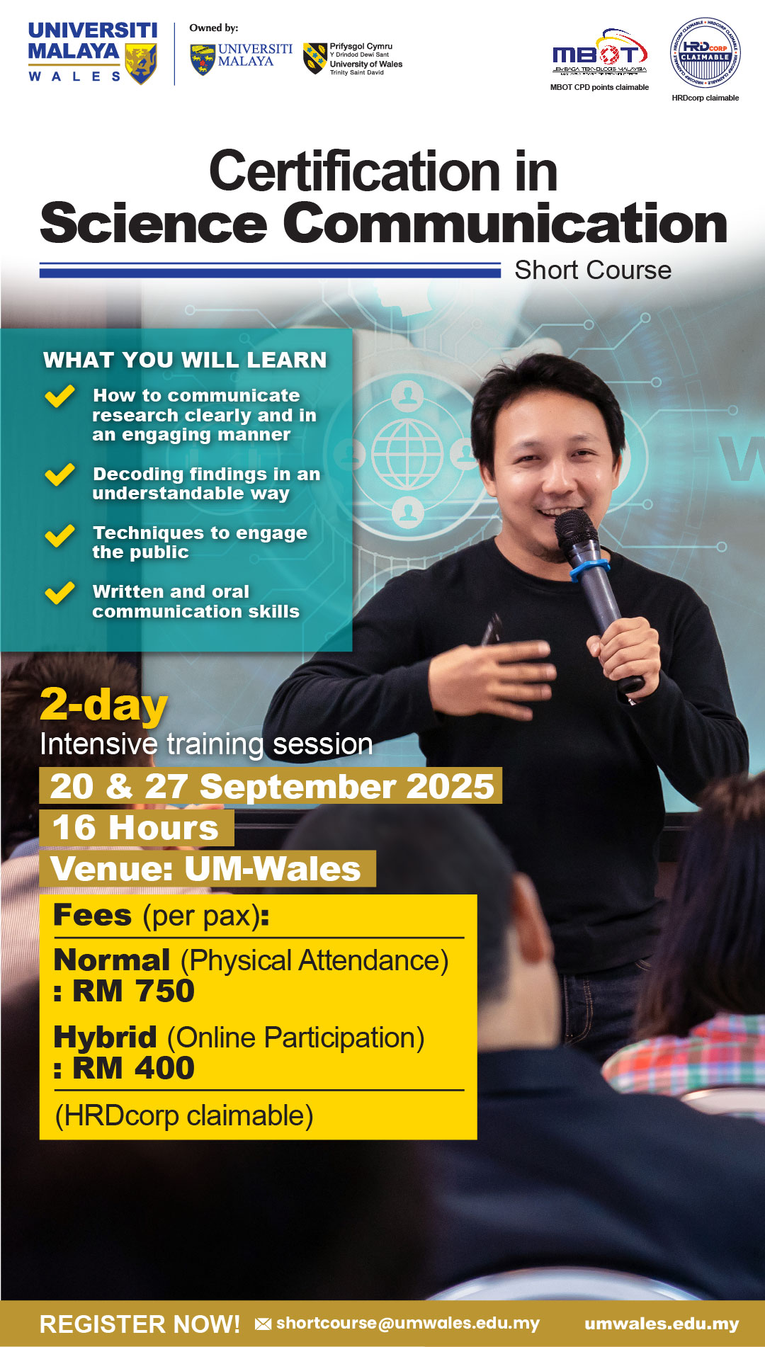 Science Communication - UM-Wales
